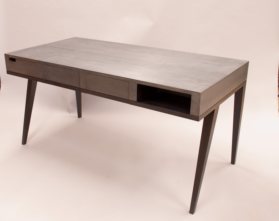 Modern writing desk - Cherry Brook Woodworks